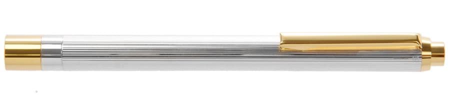 Hallmarked Sterling Silver and Gold Plated Pen Torch