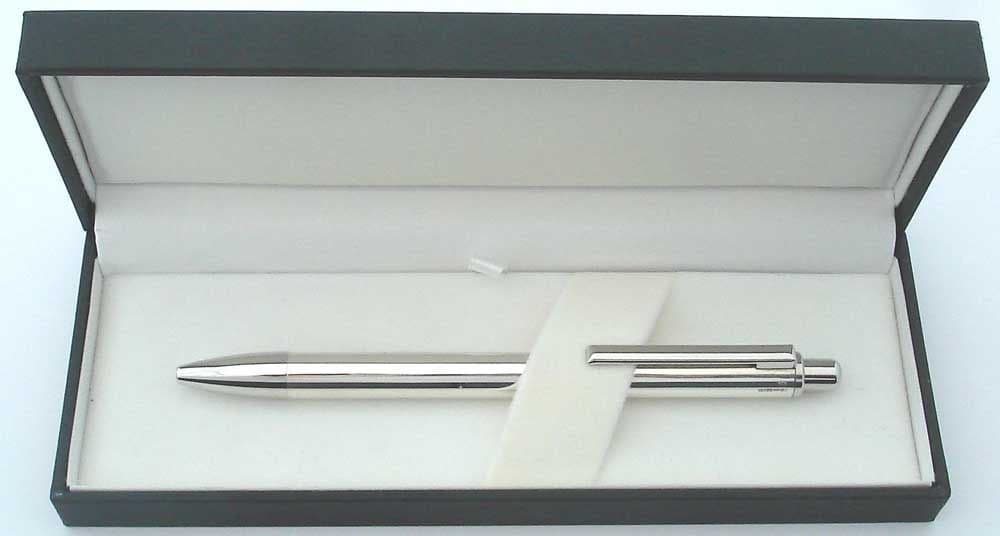 Sterling Silver Ballpoint Pen - London - Pen Polished Smooth Sterling ...