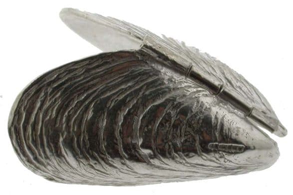 Sterling Silver Mussel Eaters | Silver Pen | Silver Mussel Eater
