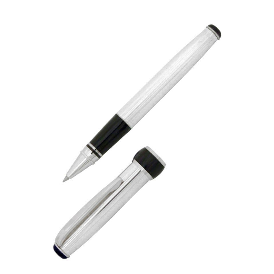 Sterling Silver Rollerball Pen - Via Roma Fine Line Design - Hallmarked ...