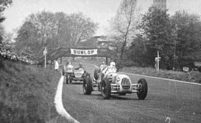 Alta George Abecassis and John Bolster at Crystal Palace 1938