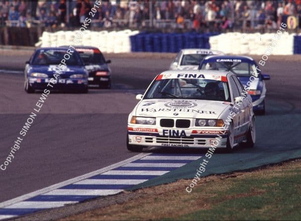 BMW 318i Steve Soper Leslie Winklehock Rouse BTCC Silverstone 1993 photo