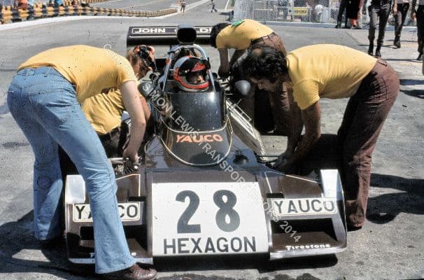 Brabham BT42 John Watson 1974 Brazil GP F1 Colour photo