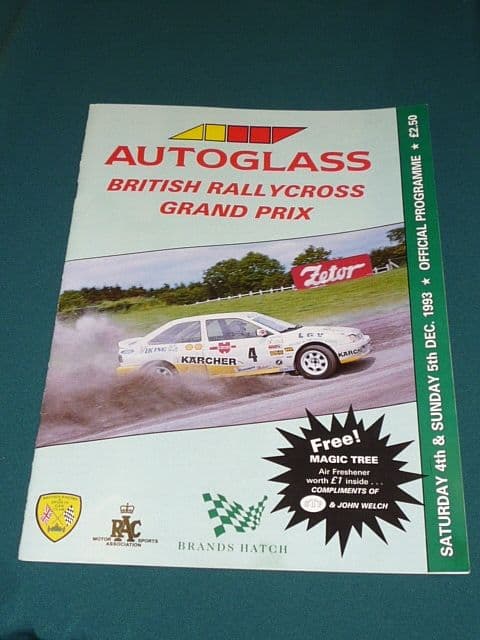 BRANDS HATCH 1993 Dec 5 Rallycross GP