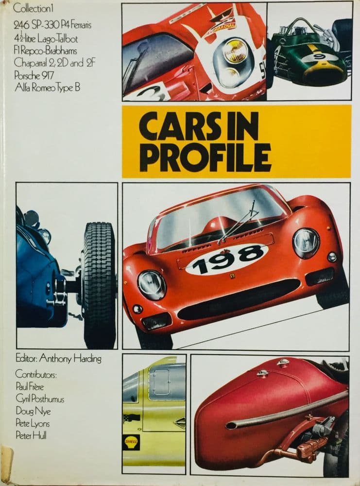 CARS IN PROFILE COLLECTION 1 Harding 1973 ex lib