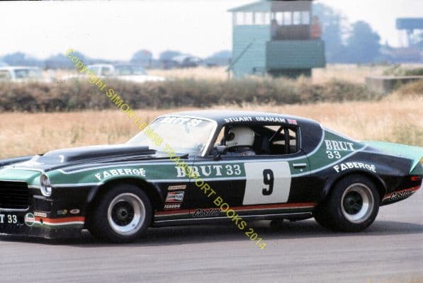 CHEVROLET CAMARO Super Saloon Stuart Graham Silverstone 1976