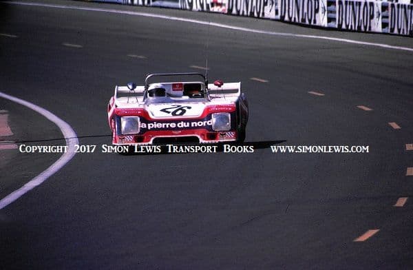 Chevron B36 Pignard-Dufrene-Henry Photo 1st in class 6 o/a LeMans 25h 1977