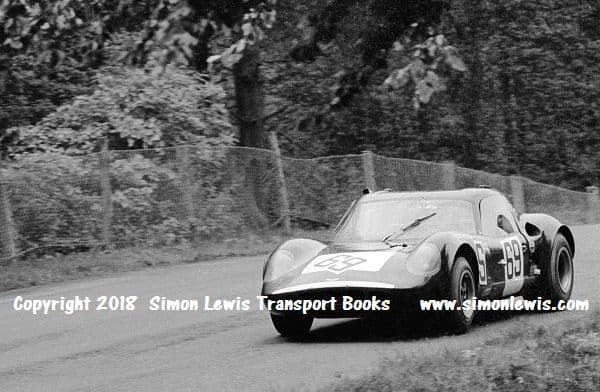 Chevron B8 Paul Vesty/James Tangye Photo Nurburgring 1000kms 1968