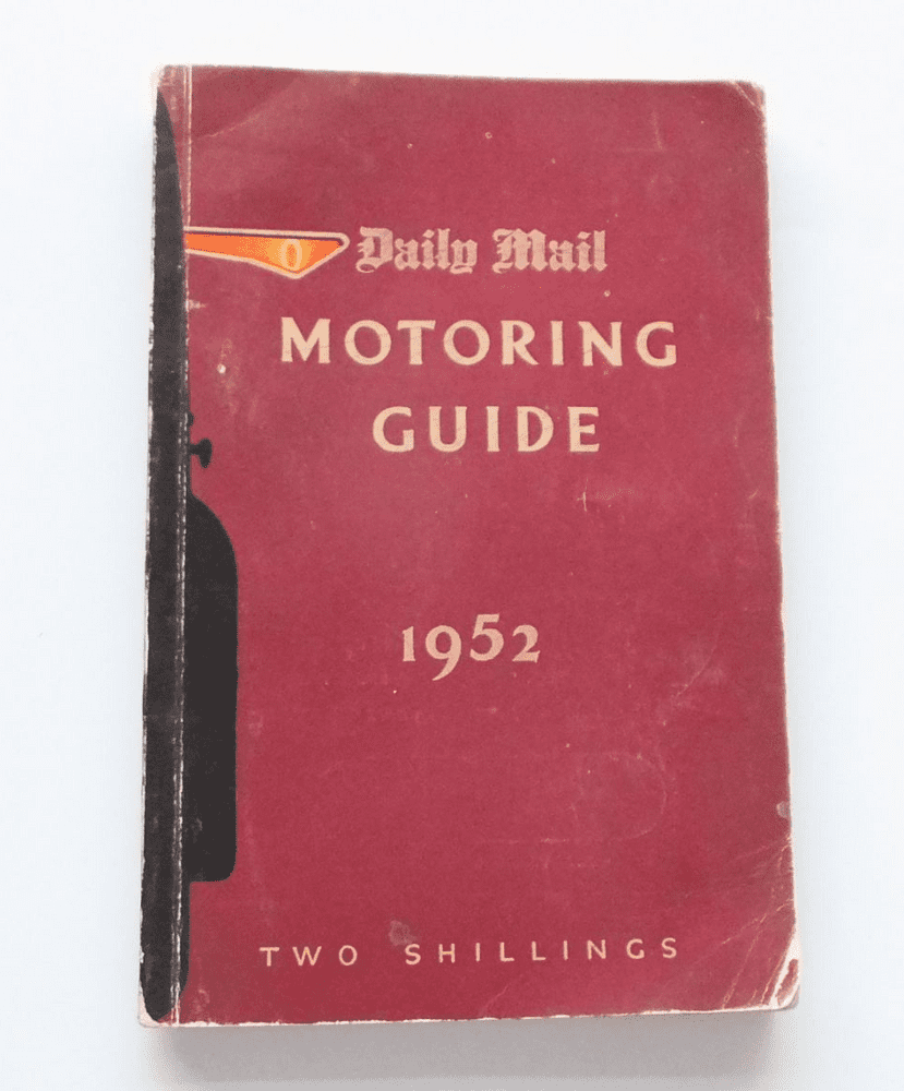 Daily Mail Motoring Guide 1952 Edwards 1951