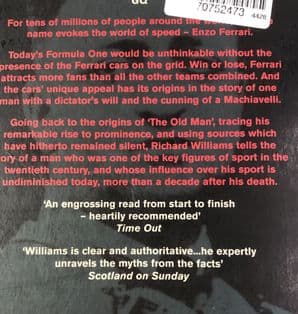 ENZO FERRARI Williams 2002