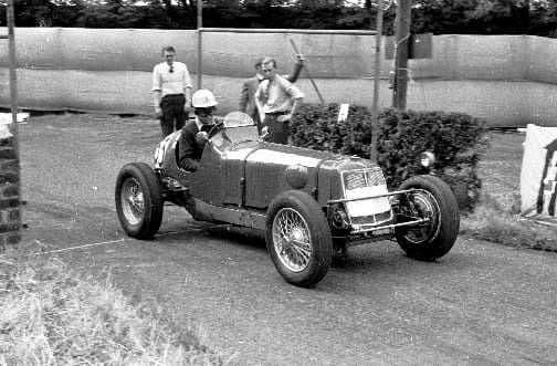 ERA R1A Ron Flockhart Bo Ness Hillclimb 1952