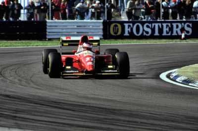 Ferrari F1 1993 Jean Alesi British GP b