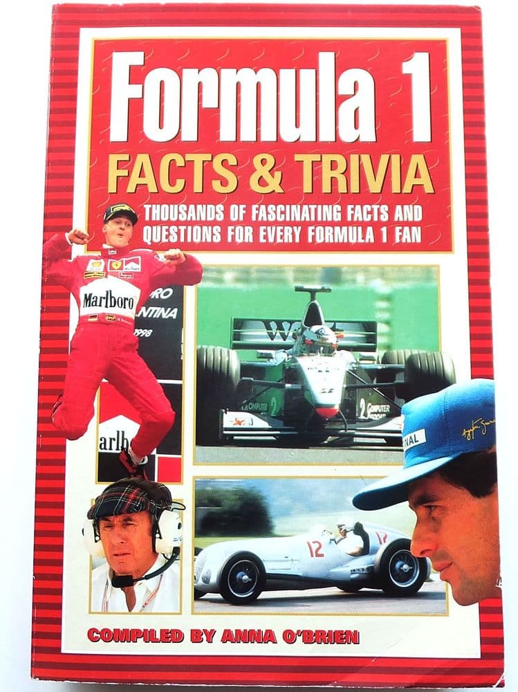 FORMULA 1 FACTS & TRIVIA O Brien 1999