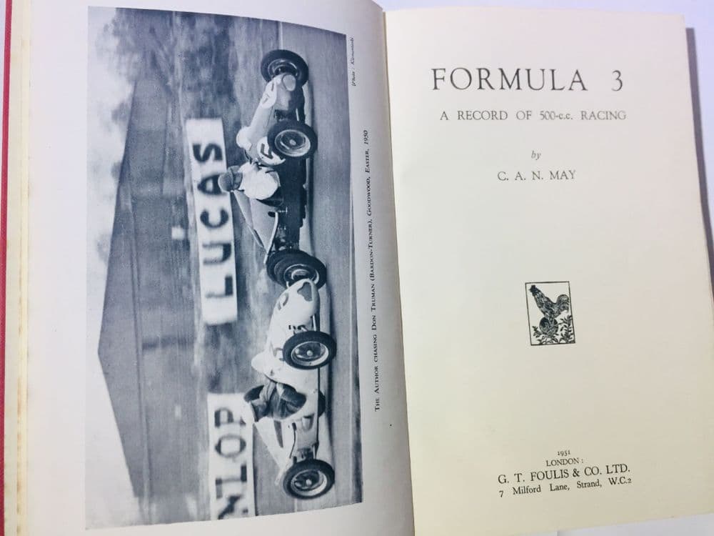 FORMULA 3 C A N May 1951