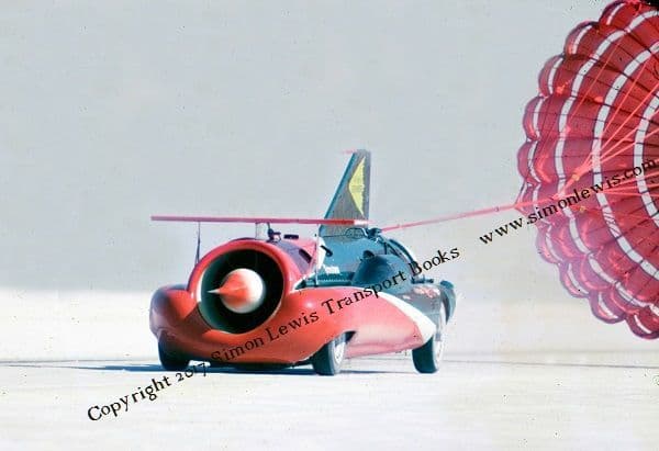 Green Monster Land Speed Record Car photo Art Arfons at speed ...