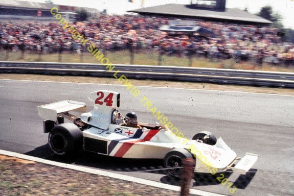 HESKETH 308B James Hunt German GP photo 1975 10x7"