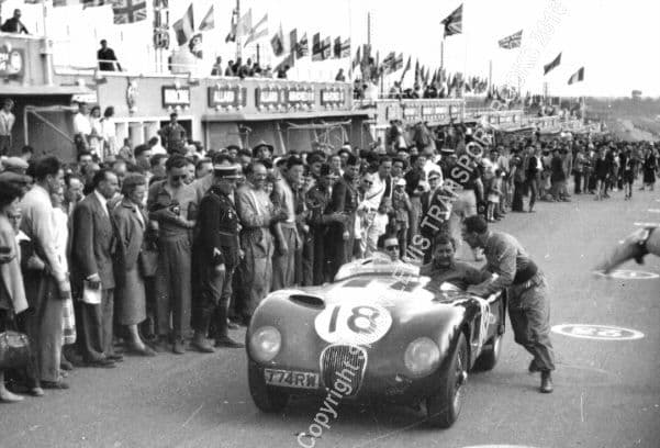 Jaguar C Type Tony Rolt Duncan Hamilton Winners and Stirling Moss 1953 ...