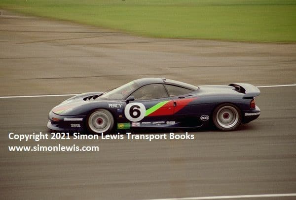 Jaguar XJR15 Win Percy Photo 1991 Silverstone