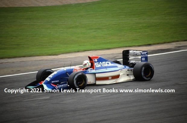 JORDAN 192 Stefano Modena photo British GP 1992