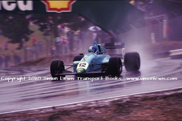 Leyton House March 90B photo Paul Warwick 1990 Brands Hatch F3000 f