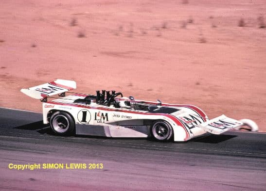 LOLA T260 Chevrolet Jackie Stewart Riverside Can Am 1971