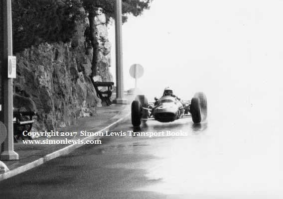 Lotus 25 BRM Richard Attwood Monaco GP 1965