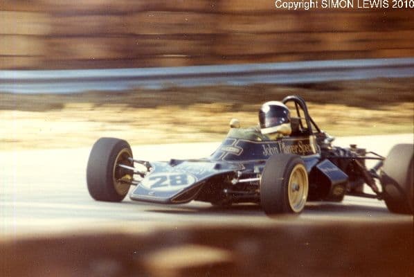 LOTUS 73 JPS F3 Tony Trimmer Brands 1972