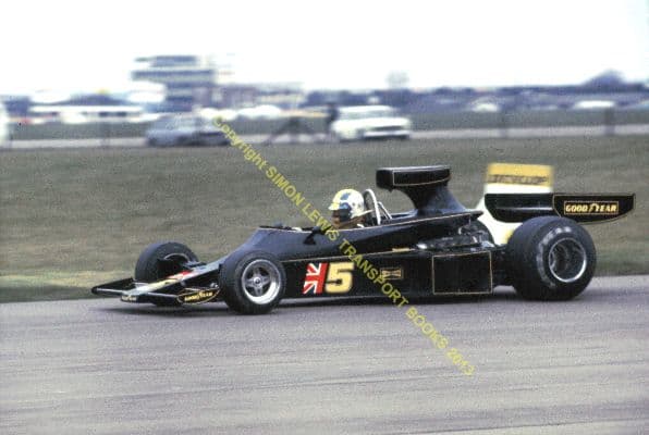 Lotus 77 Gunnar Nilsson Silverstone 1976 F1 b