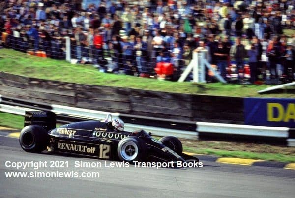 Lotus 94T Renault Turbo Mansell European GP Brands Hatch 1983