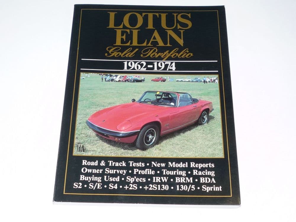 Lotus Elan Gold Portfolio 1962-1974 Clarke 1988