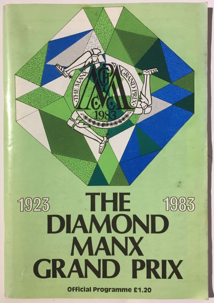 MANX GP 1983 race programme