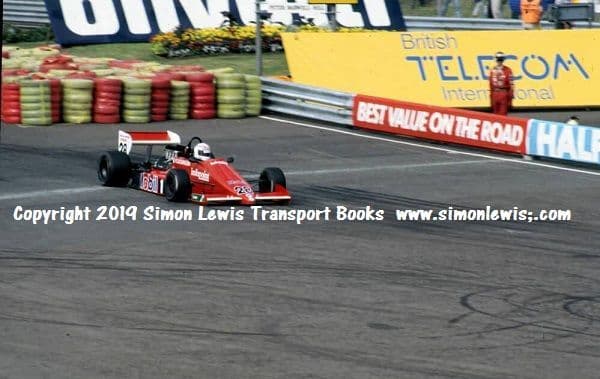 March 87B Photo Andy Wallace Birmingham F3000 1987