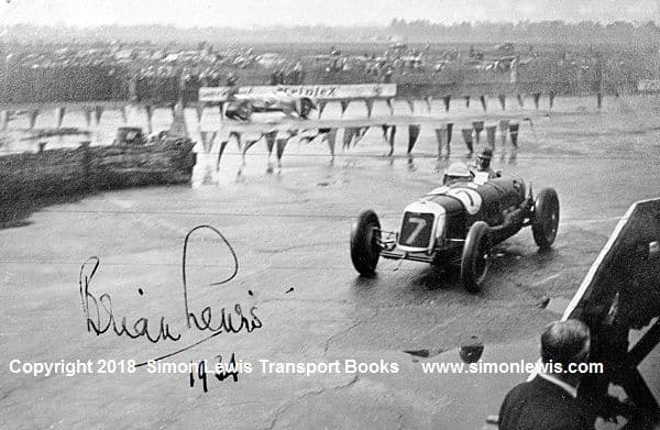 Maserati 8CM photo The Hon Brian Lewis 1934 Intenational Trophy at ...