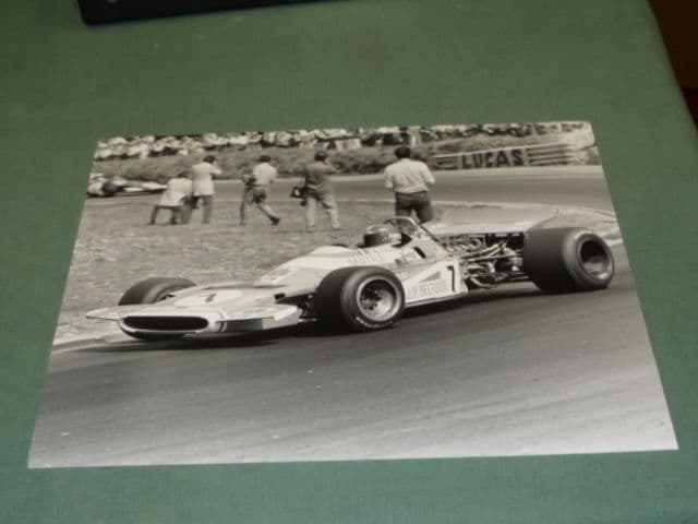 Matra MS120 Beltoise 1970 British GP 10x8" photo by John Reeve