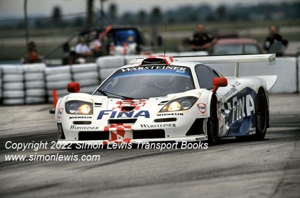 McLaren F1 GTR FINA/BMW Soper/Lehto photo Sebring FIA GT 1997