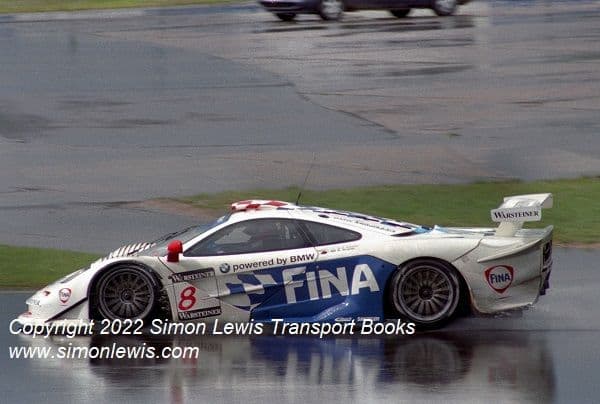McLaren F1 GTR FINA/BMW Soper/Lehto photo Silverstone FIA GT 1997
