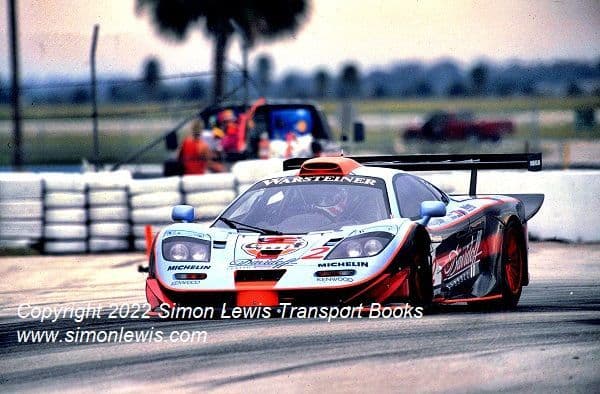 McLaren F1 GTR GULF Bshr/Nielson photo Sebring FIA GT 1997