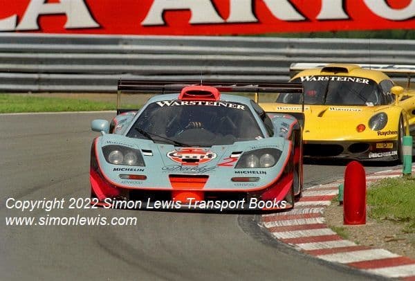 McLaren F1 GTR GULF Bshr/Nielson photo Spa FIA GT 1997 A