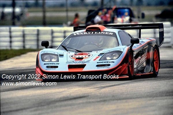 McLaren F1 GTR GULF Lees/Olofsson photo Sebring FIA GT 1997