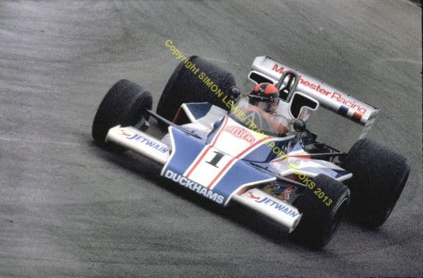 McLaren M23 Tony Trimmer Mallory Park Aurora F1 May 1978 10x8" photo a