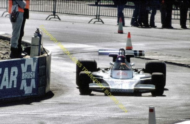 McLaren M23 Tony Trimmer Silverstone F1 1978 10x7" photo b