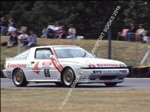 Mitsubishi Starion Mark Hales BTCC Brands 1990 photo a