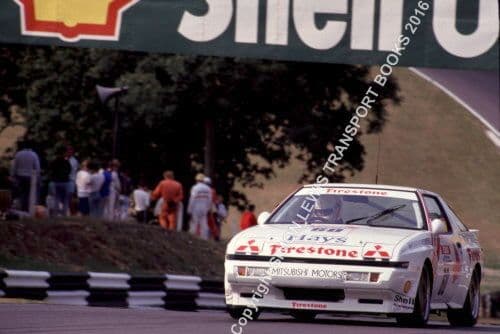 Mitsubishi Starion Mark Hales BTCC Brands 1990 photo b