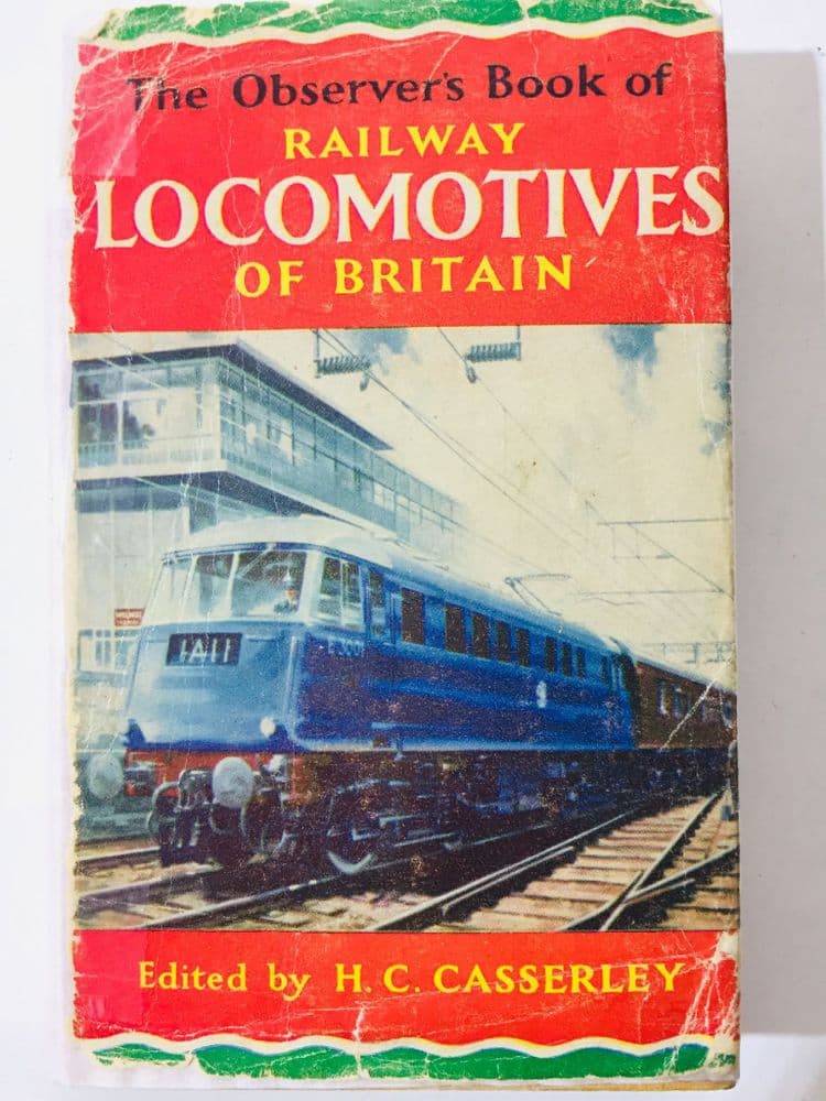 OBSERVERS BOOK OF RAILWAY LOCOMOTIVES OF BRITAIN THE Carter 1964