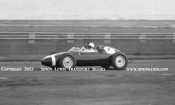Porsche 718/2 Stirling Moss photo at 1960 Aintree 200
