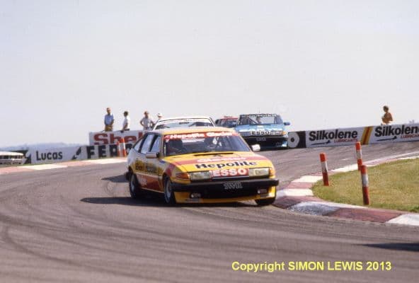 ROVER SD1 Vitesses Steve Soper etc Donington Park BTCC 1983 photo