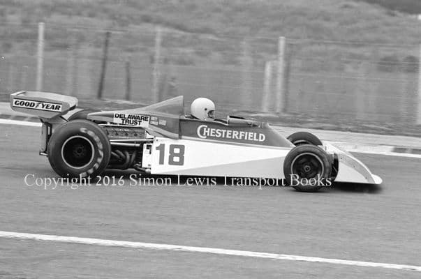 Surtees TS19 Brett Lunger 1976 Spanish GP