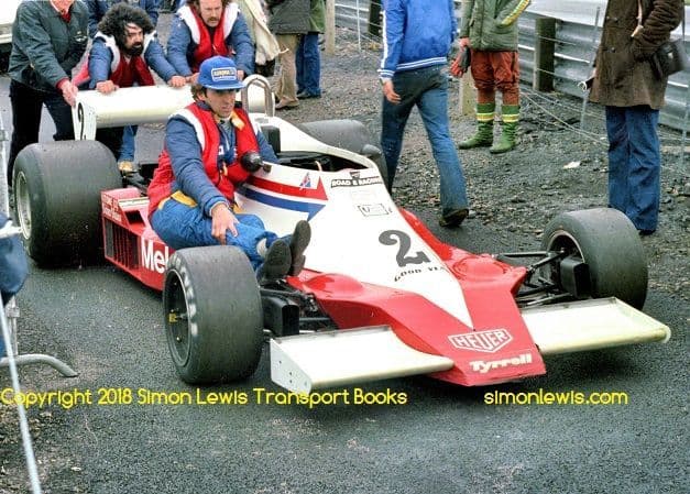 Tyrrell 008 Gordon Smiley Mallory Park Aurora AFX 1979 a