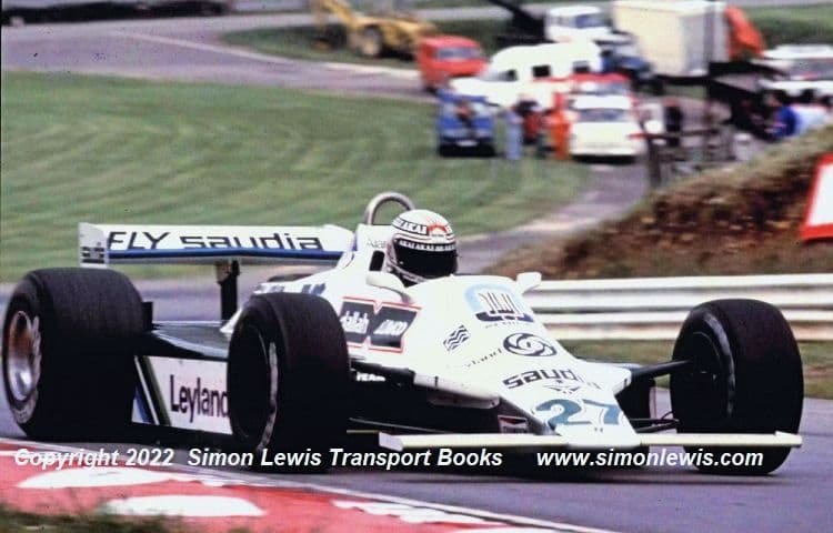 Williams FW07B Alan Jones Photo 1980 British GP F1