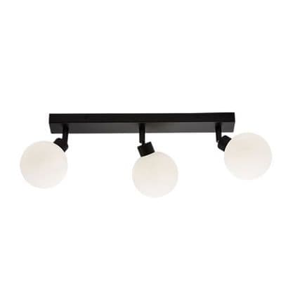 Aruna 3 Light Bathroom Spotlight Bar in a Matt Black Finish with ...